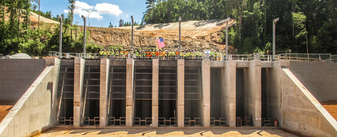 Plant Vogtle Units 3 & 4 River Water Intake Structure - Garney Construction