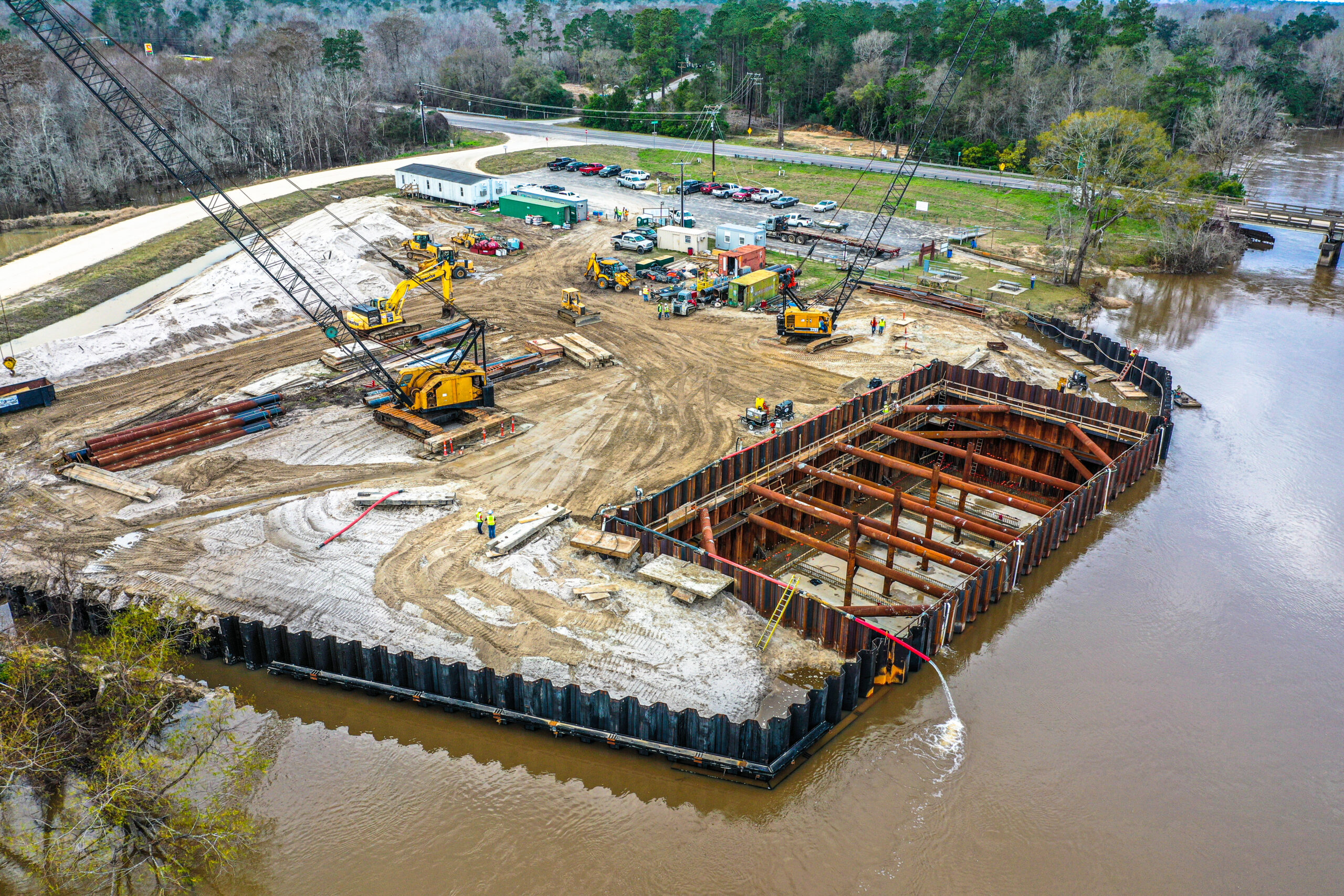 Sabine River Pump Station Project - Garney Construction