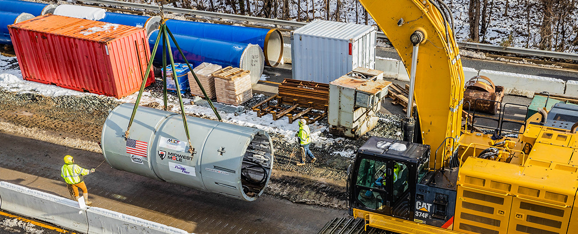 Purple Line Utility & Water Main Relocations - Garney Construction